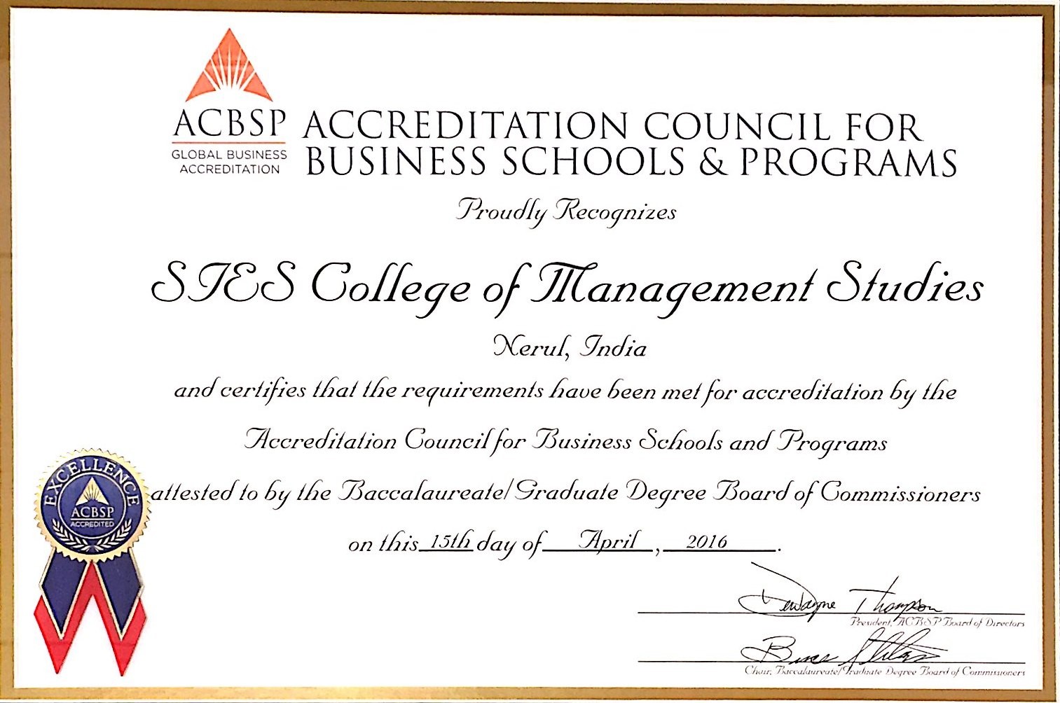 SIES College Of Management Studies